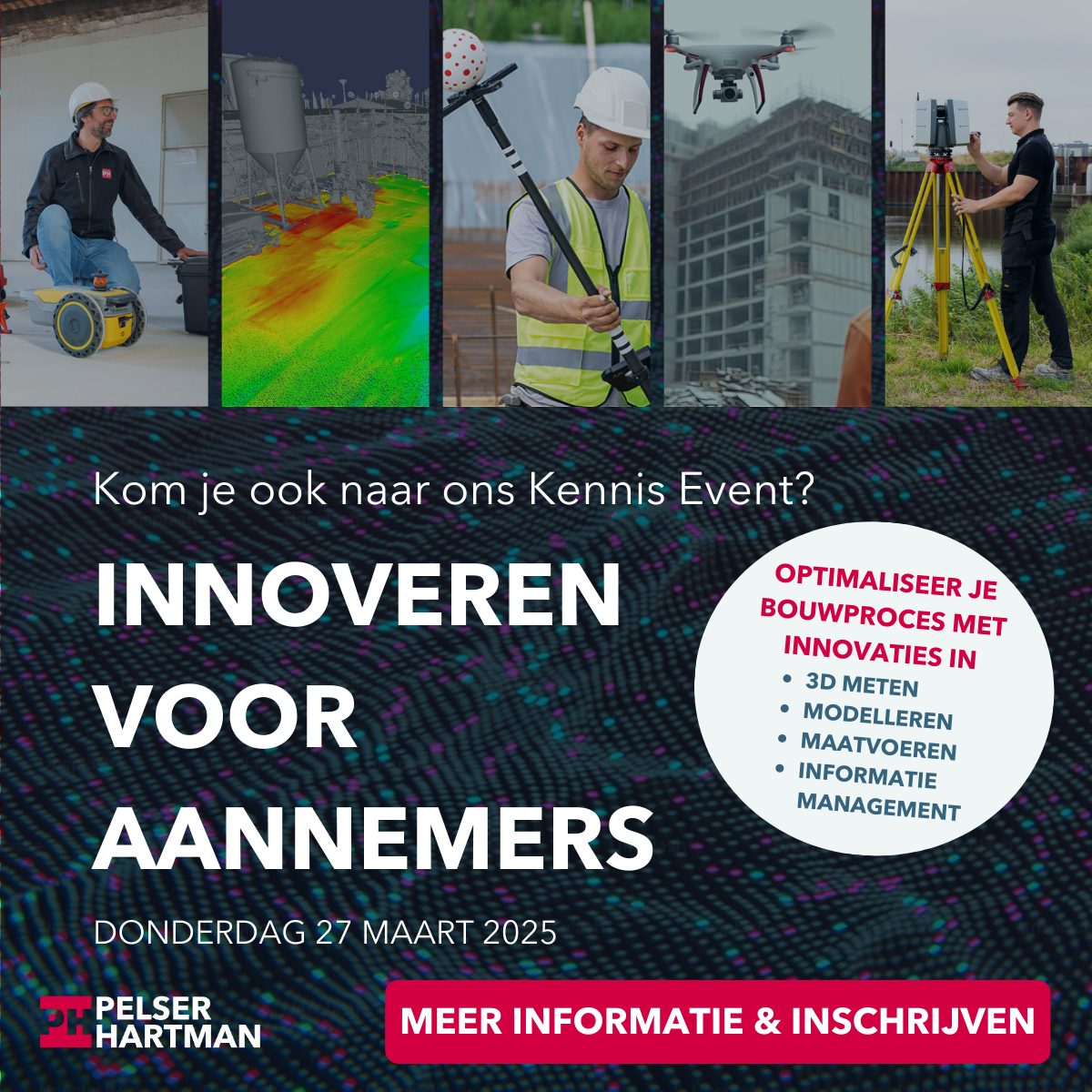 Vlakheid vloer meten NEN2747 | PelserHartman